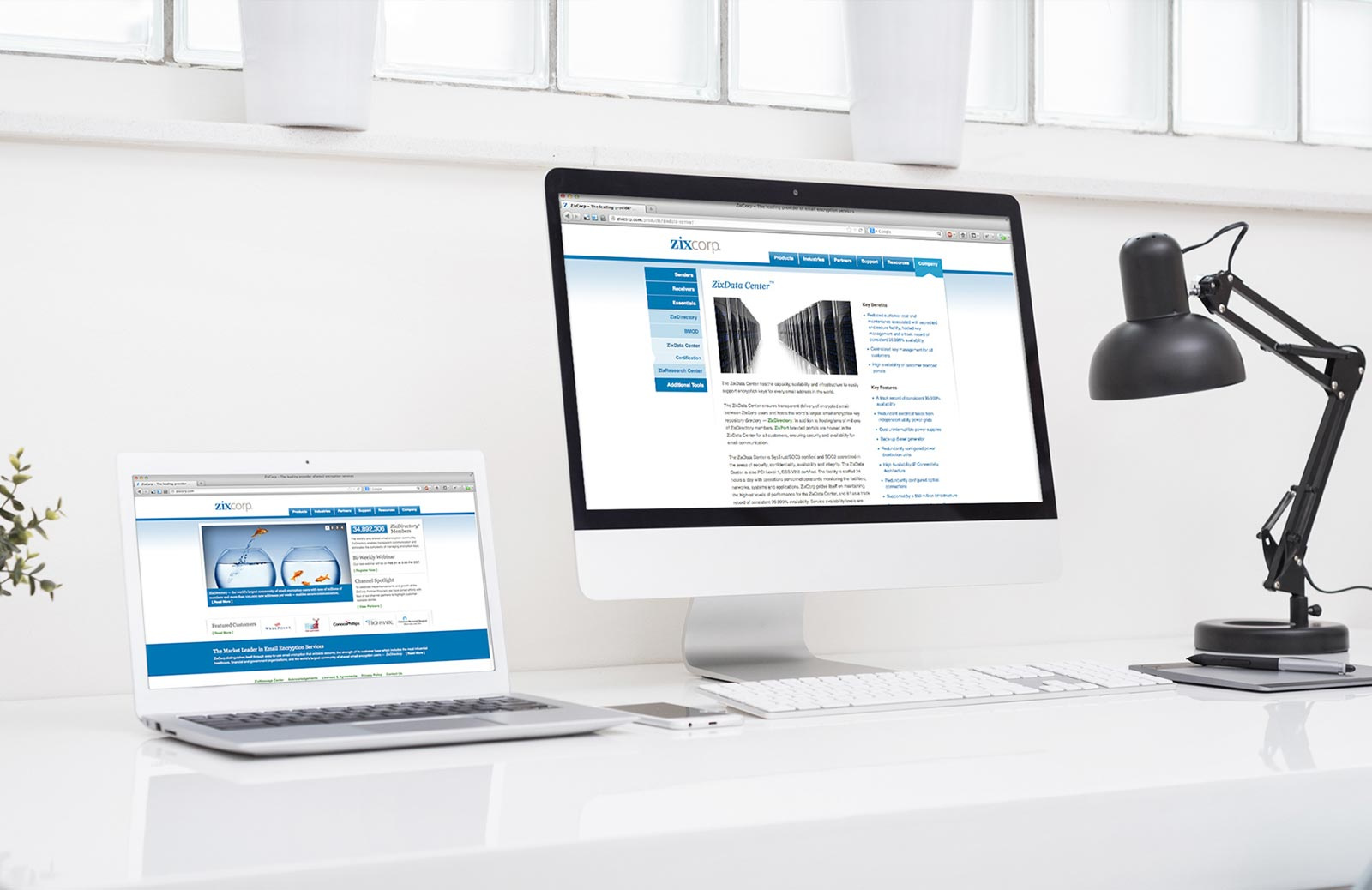 ZixCorp Branding by Ray Johnson on Dribbble