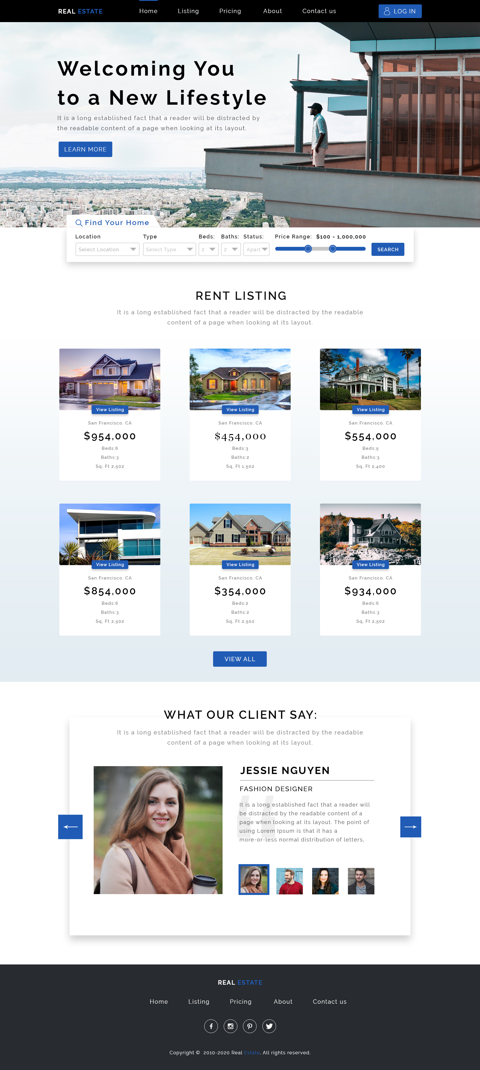 Website by Daniyal Nadeem on Dribbble
