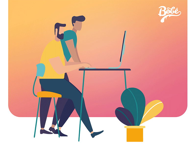 Working Together Animation by Bo-Anthony Boersen on Dribbble