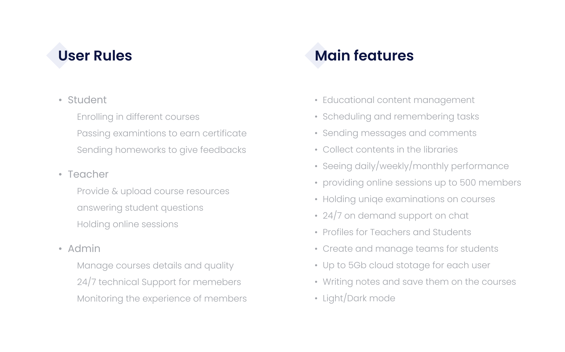 LMS UI Components | Case Study by Reza Moradi for Ace Design on Dribbble