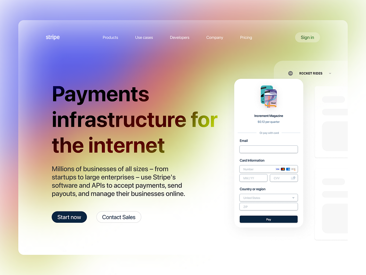 Browse thousands of Stripe images for design inspiration | Dribbble