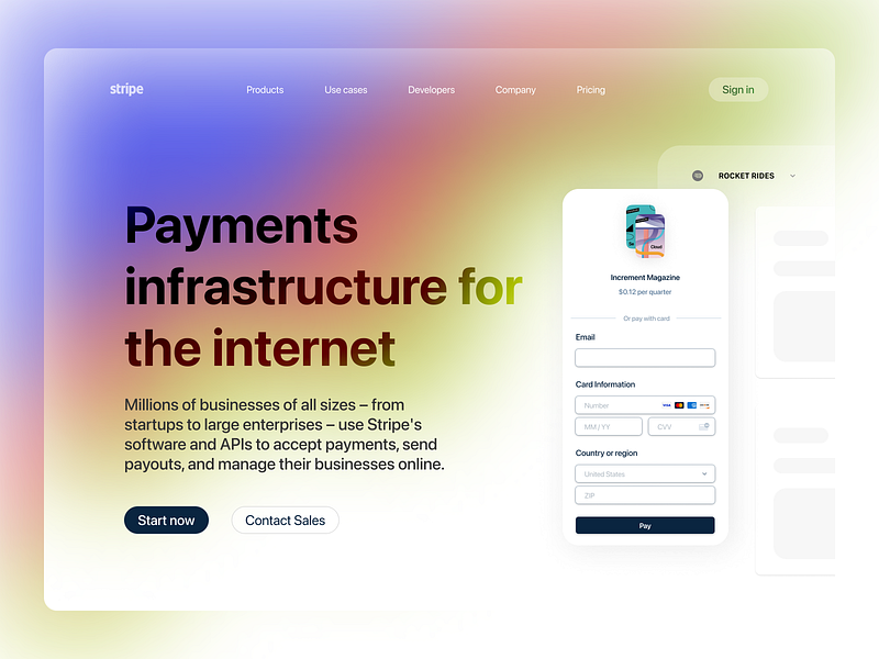 Browse thousands of Stripe images for design inspiration | Dribbble