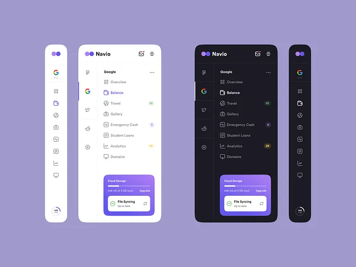 Menu UI designs, themes, templates and downloadable graphic elements on ...