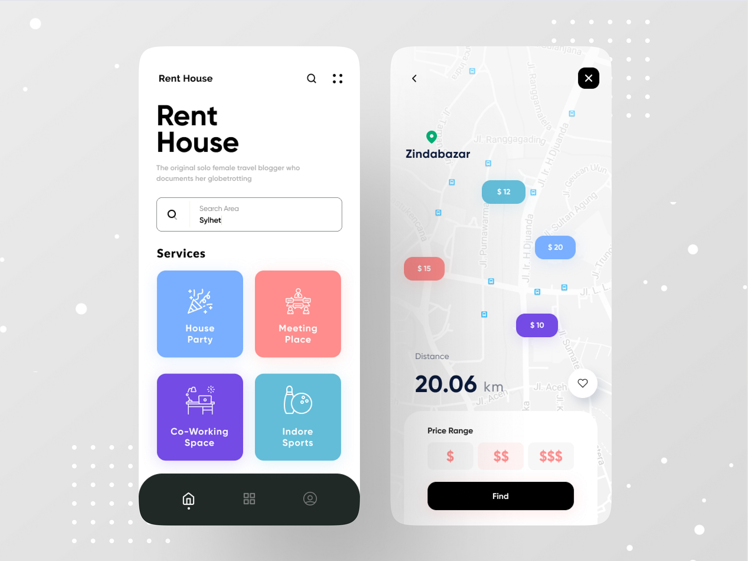 Home Rent Services by Ofspace on Dribbble