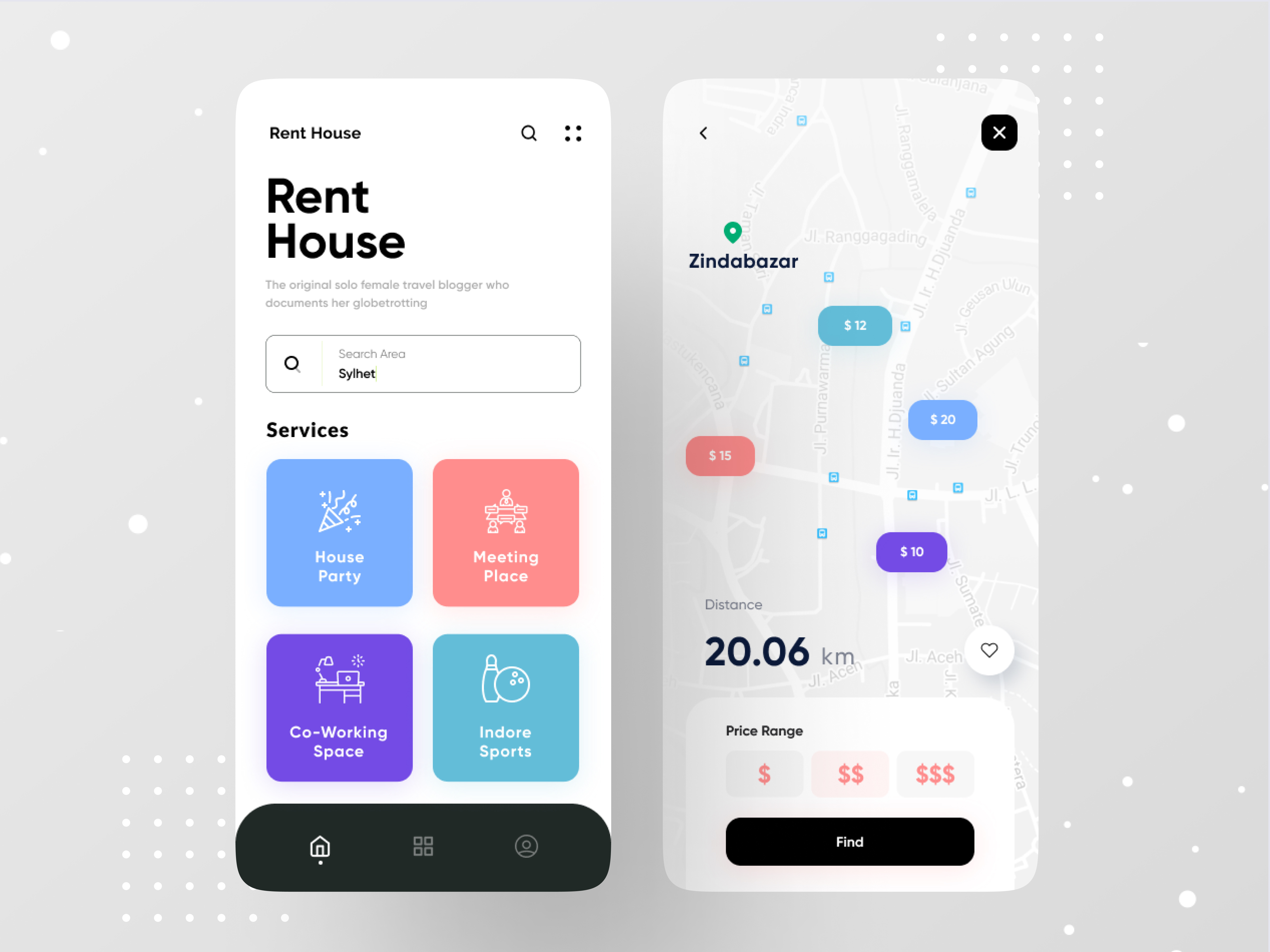 Home Rent Services by Ofspace on Dribbble