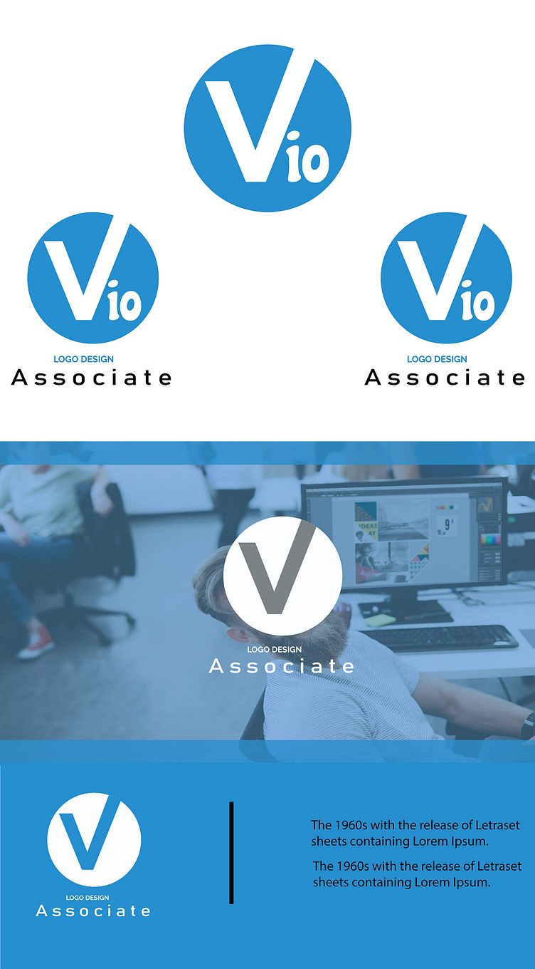Vio - Logo Design by Design Mark on Dribbble