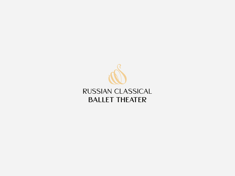 Russian Classical Ballet Theater logo by Olga Kiseleva on Dribbble
