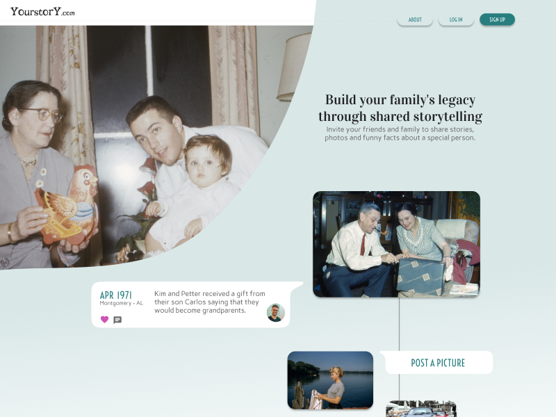 User Interface | Storytelling platform by Carolina Muradas on Dribbble