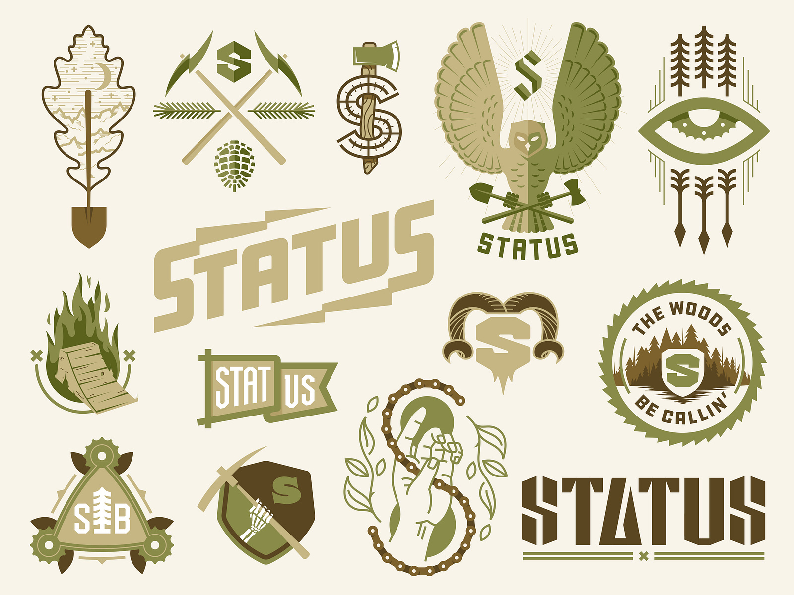 Status Sticker Sheet by Nathaniel Navratil on Dribbble