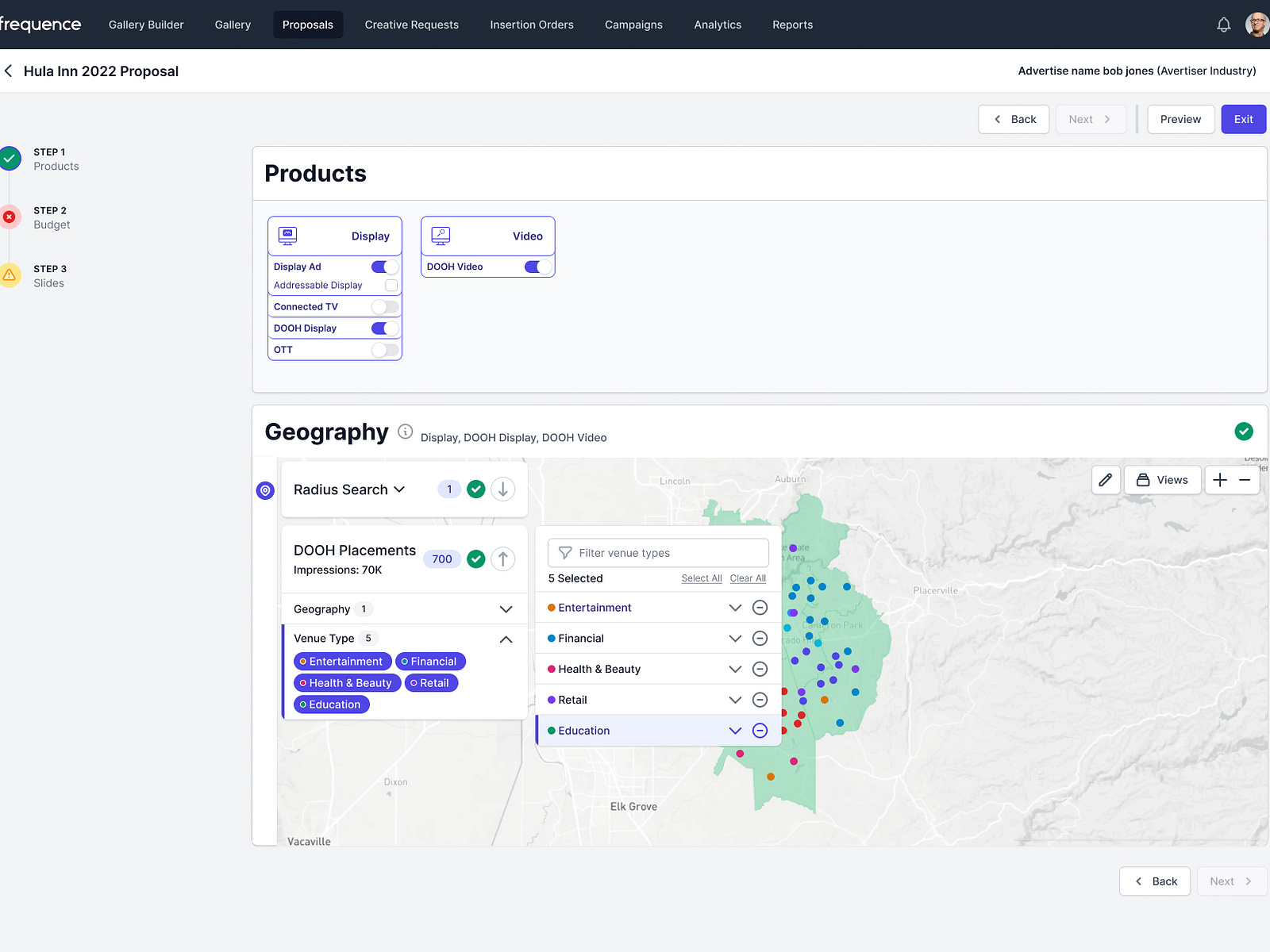 Geography-Based Targeting by Michael Kuhlmann on Dribbble