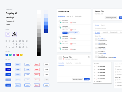 Dark Mode Table by Attio on Dribbble