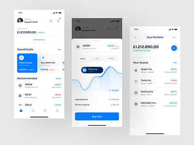 Stockking – Market Stock Apps by Firman Jabbar for Vektora on Dribbble