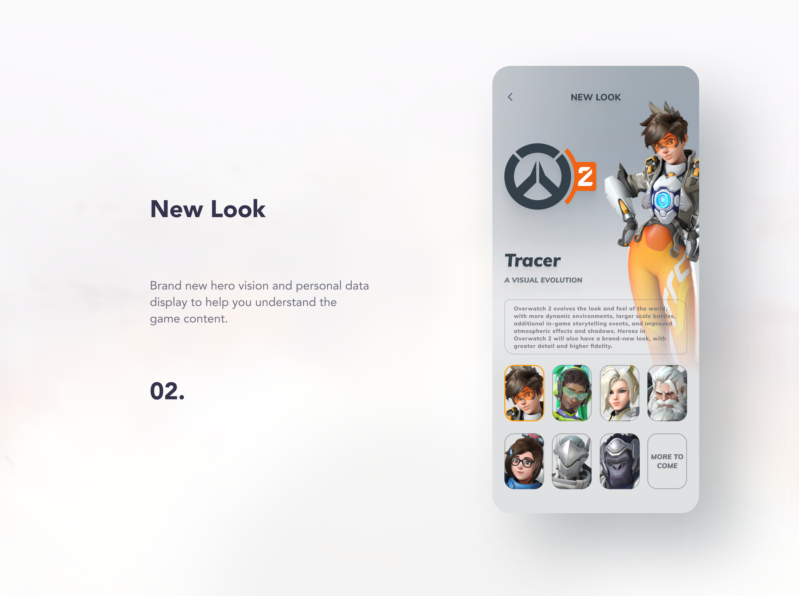Overwatch2 Game App Design by YueYue for Top Pick Studio on Dribbble