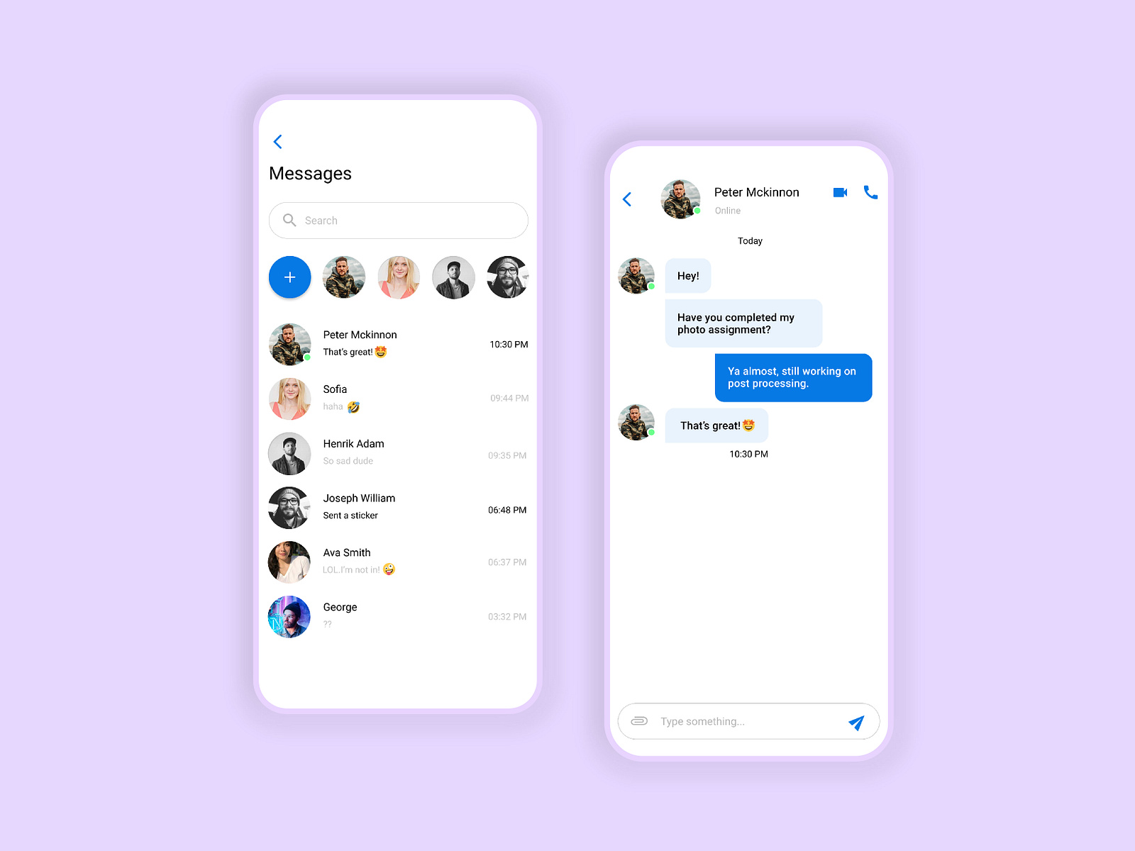 Chat Box UI | Daily UI 013 by Maninderjeet Singh Sidhu on Dribbble