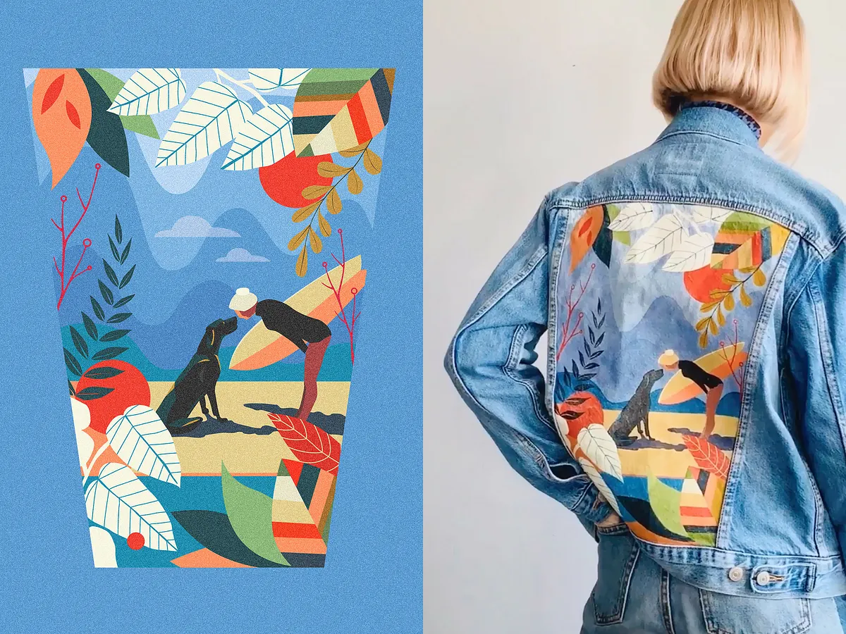 Browse thousands of Denim Jacket images for design inspiration | Dribbble