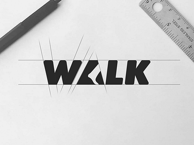 Walk Logo Concept by HMQ Graphix on Dribbble