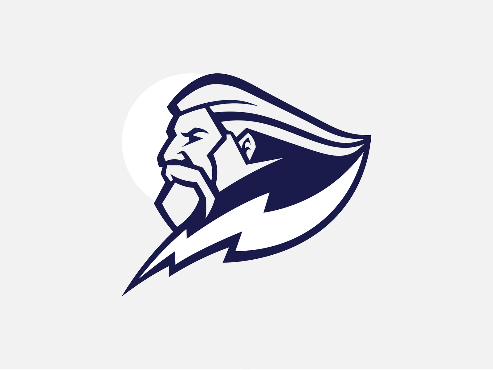 Greek God Logo by Morph Design on Dribbble