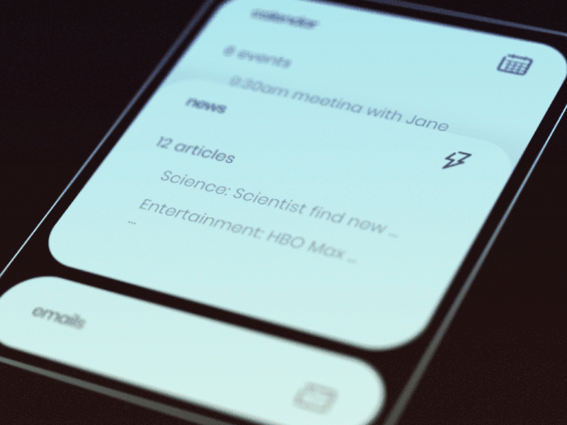 Notifications by Tom Lewis on Dribbble