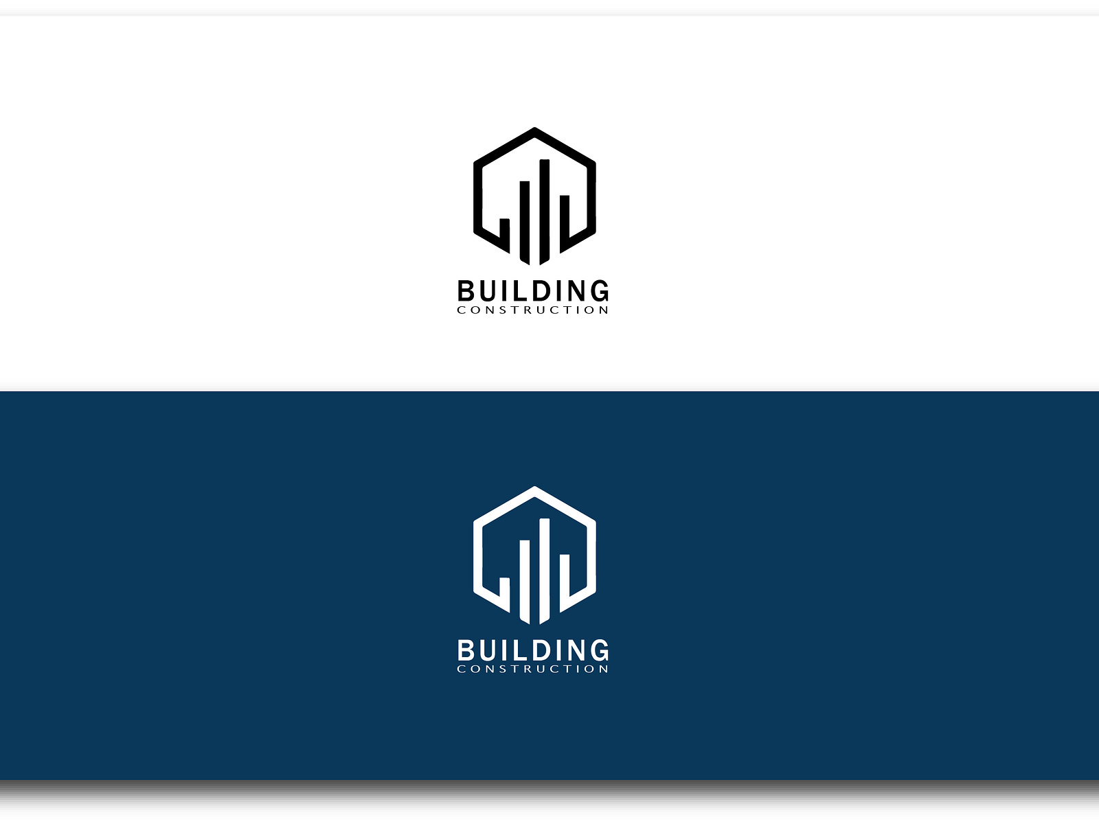 Building construction logo design by xcoolee on Dribbble