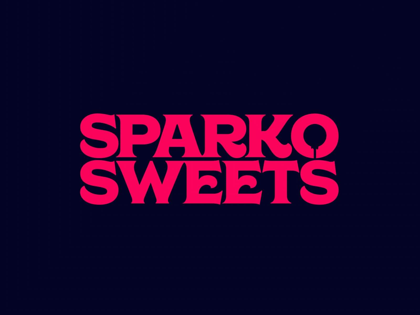 Sparko Sweets Logo Rebrand by Trisha Tan on Dribbble