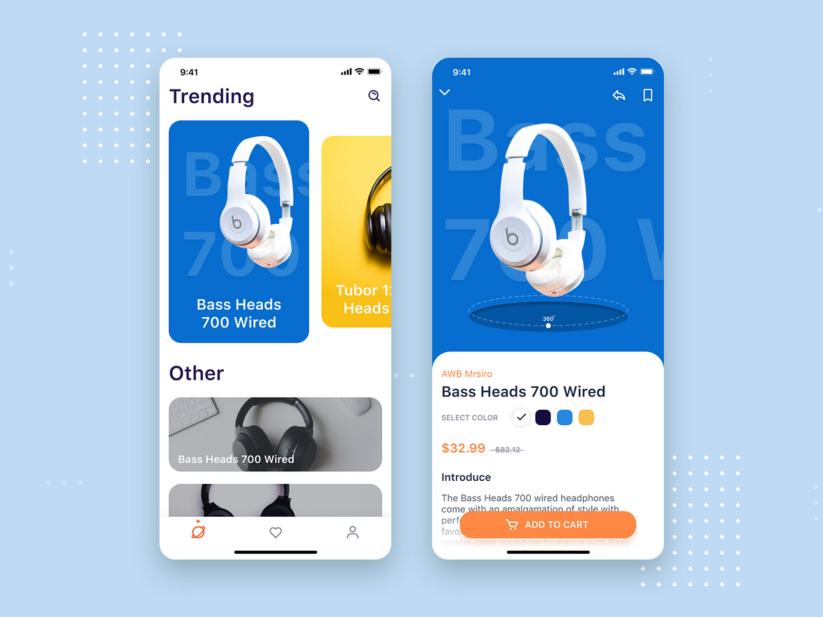 Headphone Store App UI concept by Sy Thong Nguyen on Dribbble