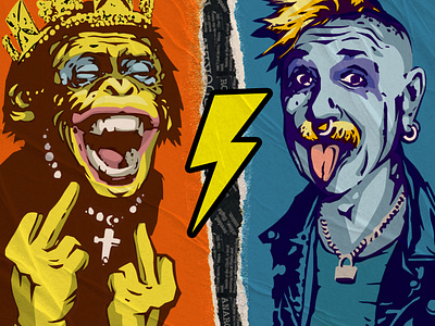 Punk Rocker 2 by Artem Solop on Dribbble
