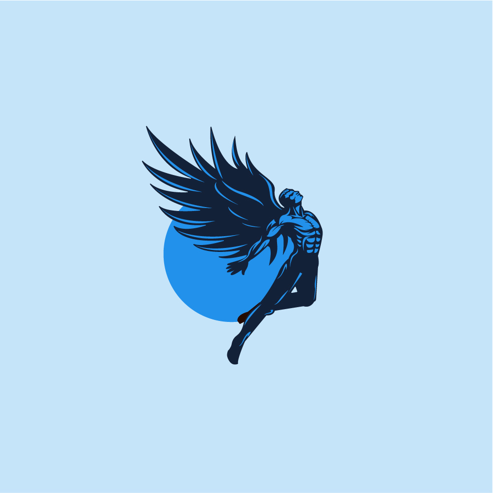 Icarus Logo by Gurpreet Singh Maan on Dribbble