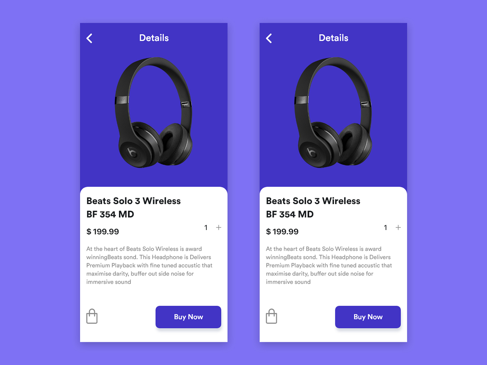 Product Detail Page UI Design by Rahul R Chandran on Dribbble