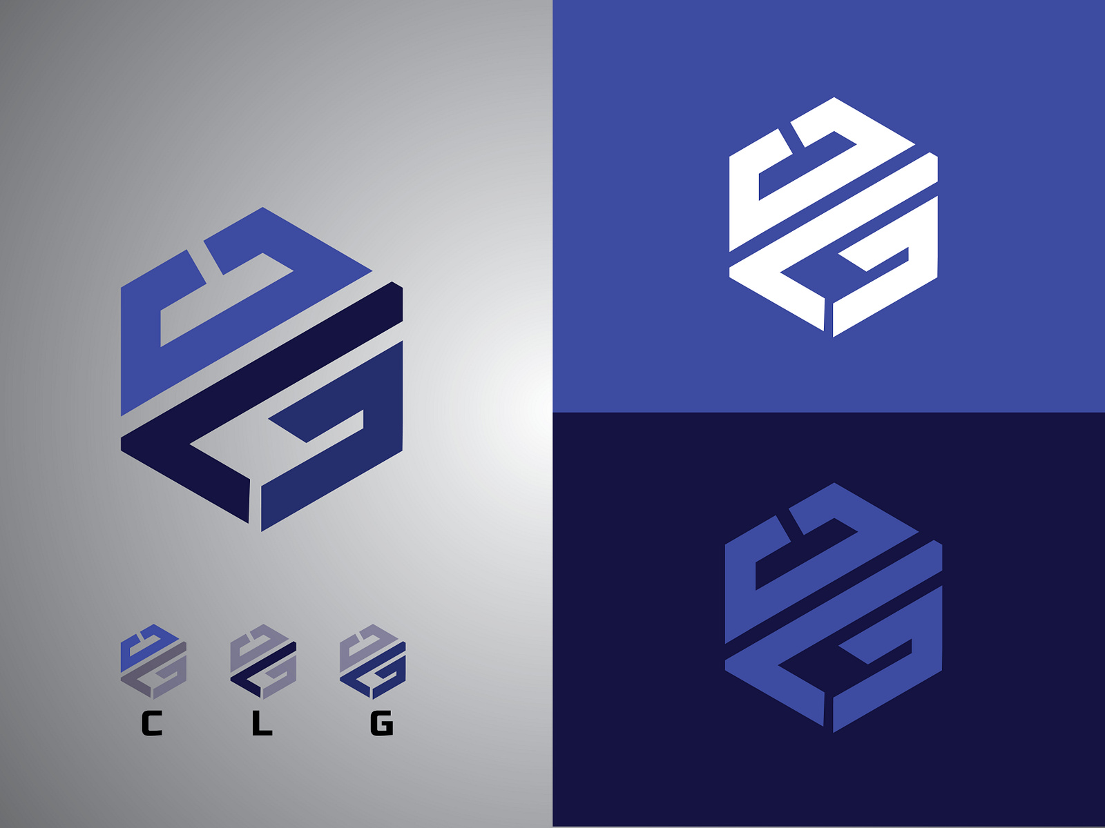 CLG computer logo design by Eno od on Dribbble