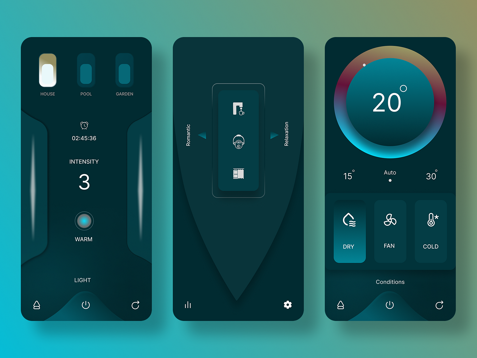 Smart Home controller App by Mahfuzur Rahman on Dribbble