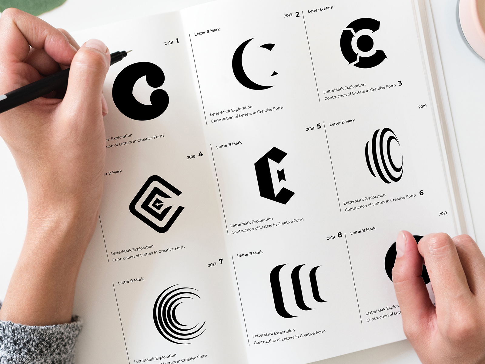 Letter C Exploration by David Ganny on Dribbble