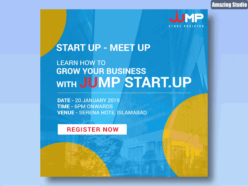 Corporate Meet up Banner by Saqib Saeed on Dribbble