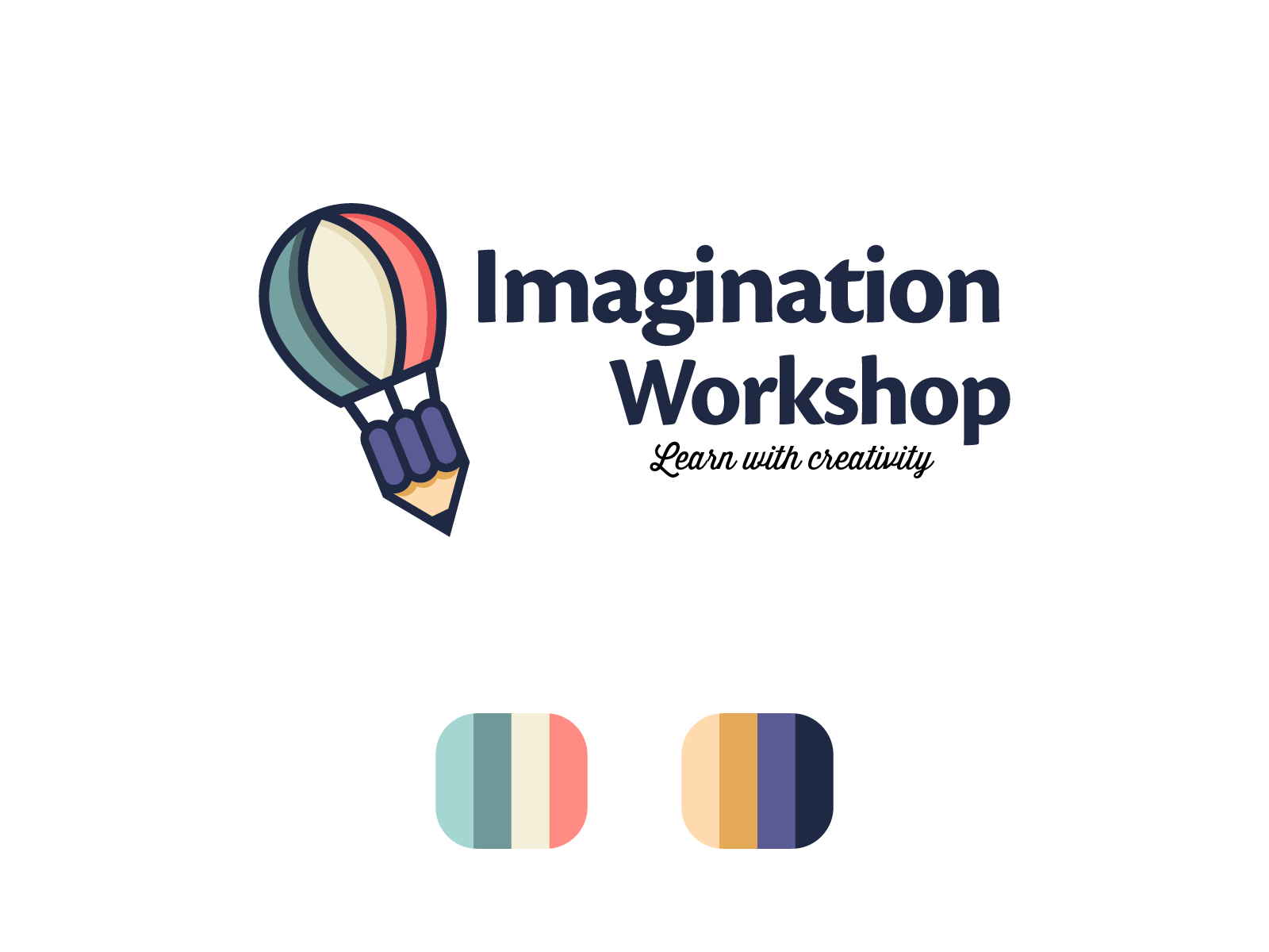 Imagination Workshop Creative Logo by Berdiya Onur on Dribbble