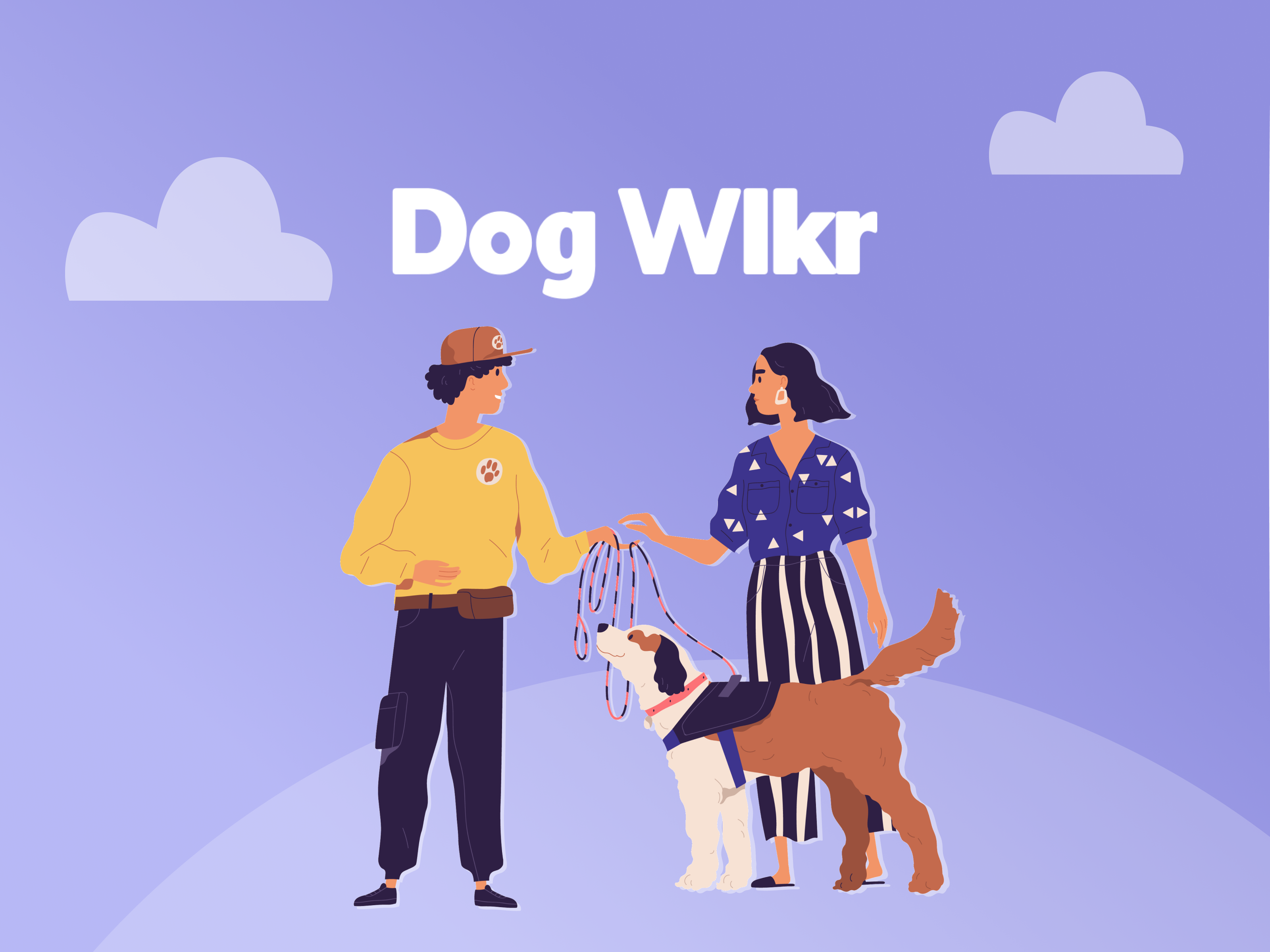 Dog Wlkr - Dog walking App by Shalon Estrada on Dribbble
