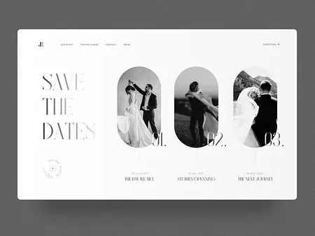 Browse thousands of Wedding images for design inspiration | Dribbble
