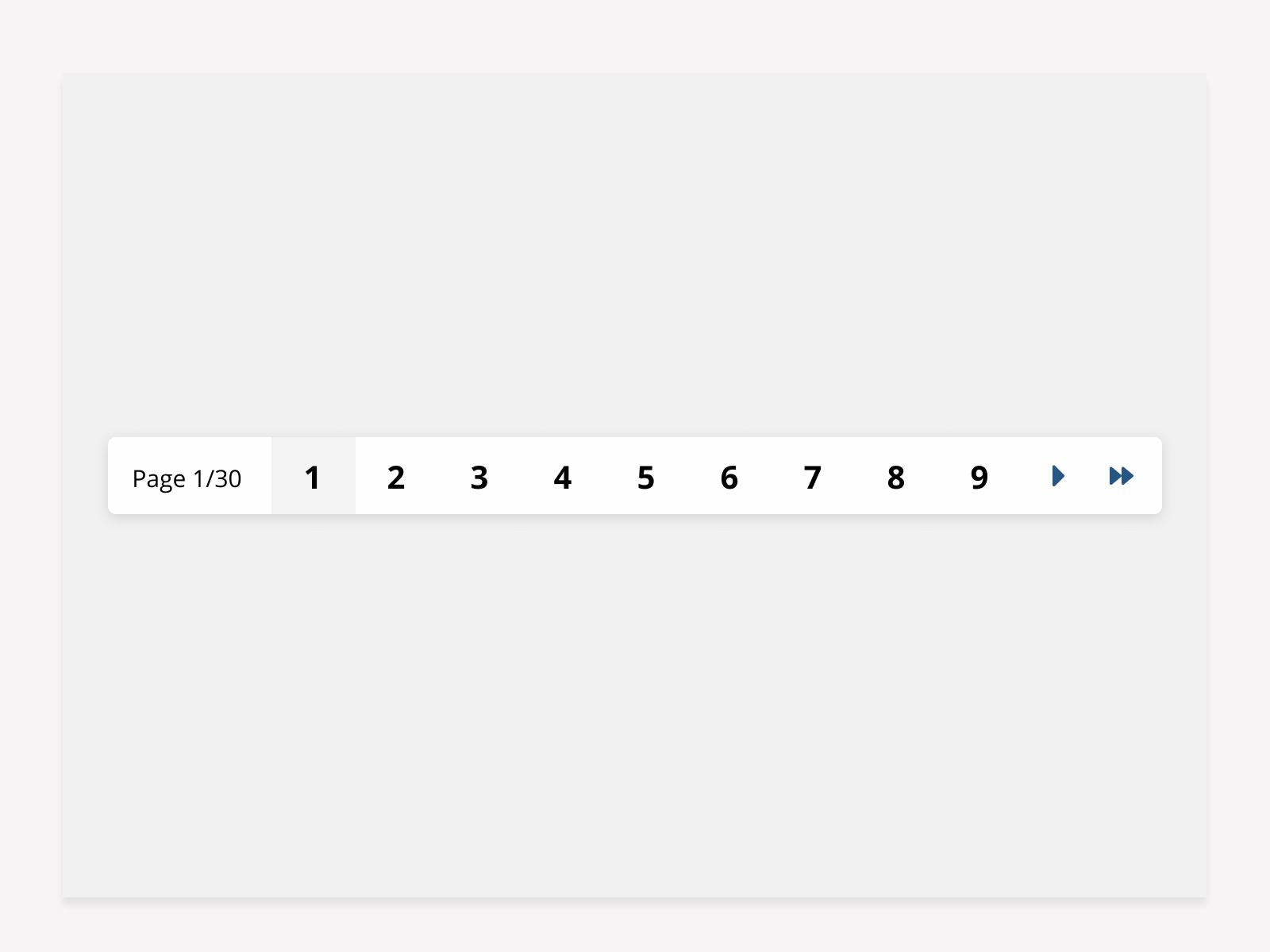 Pagination - daily ui 85 by hailey on Dribbble