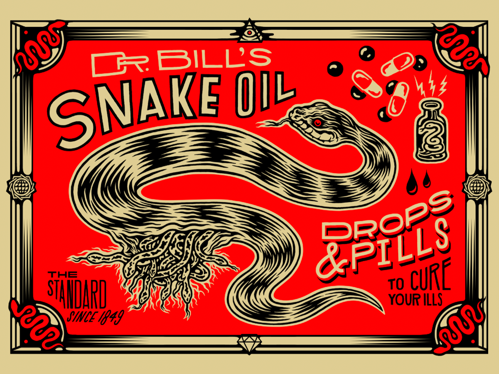 Snake Oil by Nick Perry on Dribbble