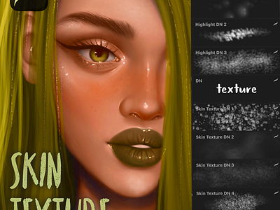 Digital Portrait - Brushes Resource by Graphics Collection on Dribbble