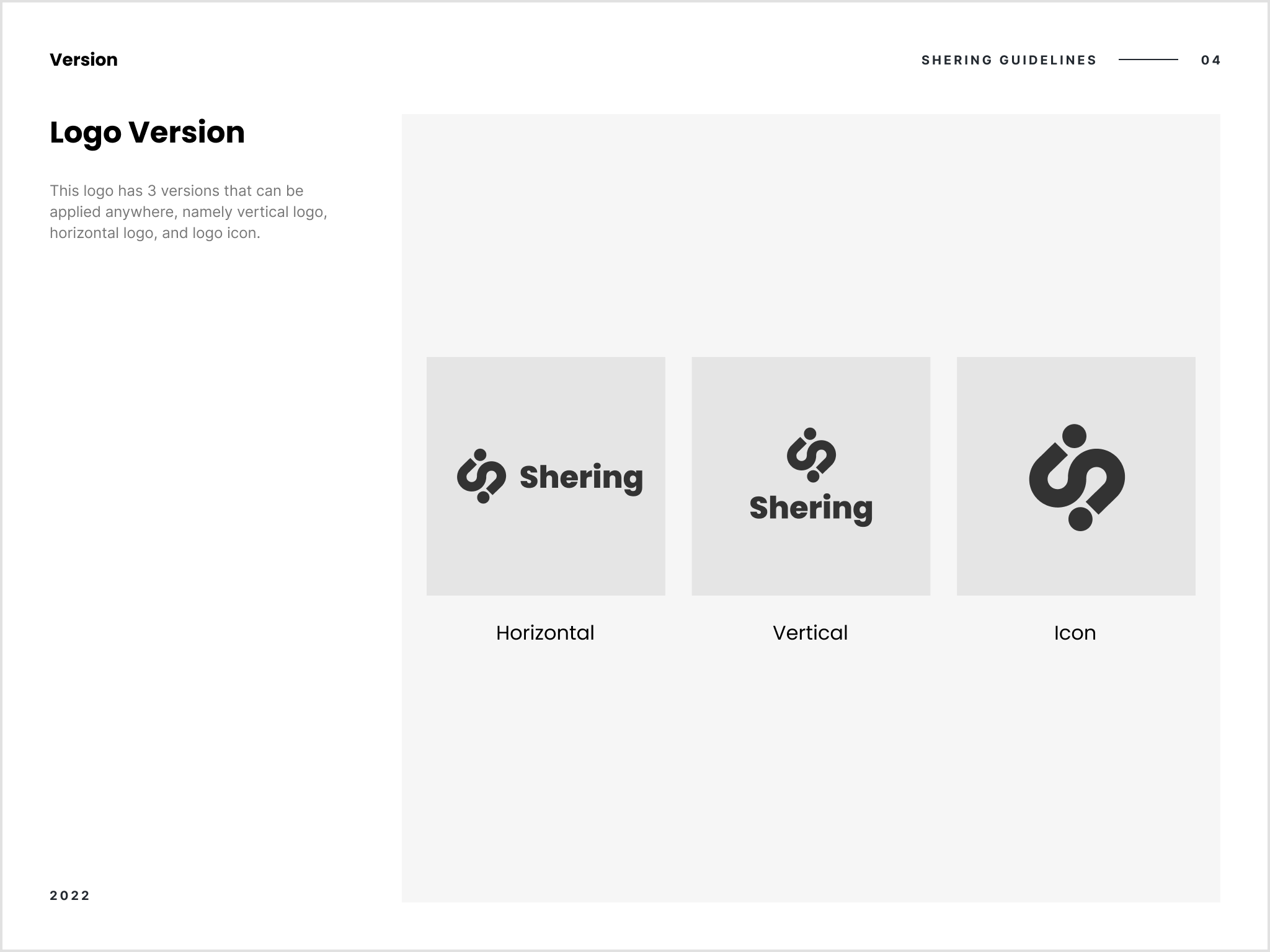 Shering - Visual Identity Guidelines by Faza Dzikrulloh for Odama on ...