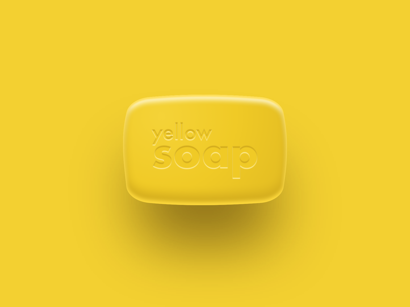 Yello, soap! by Sergey Shkatula on Dribbble
