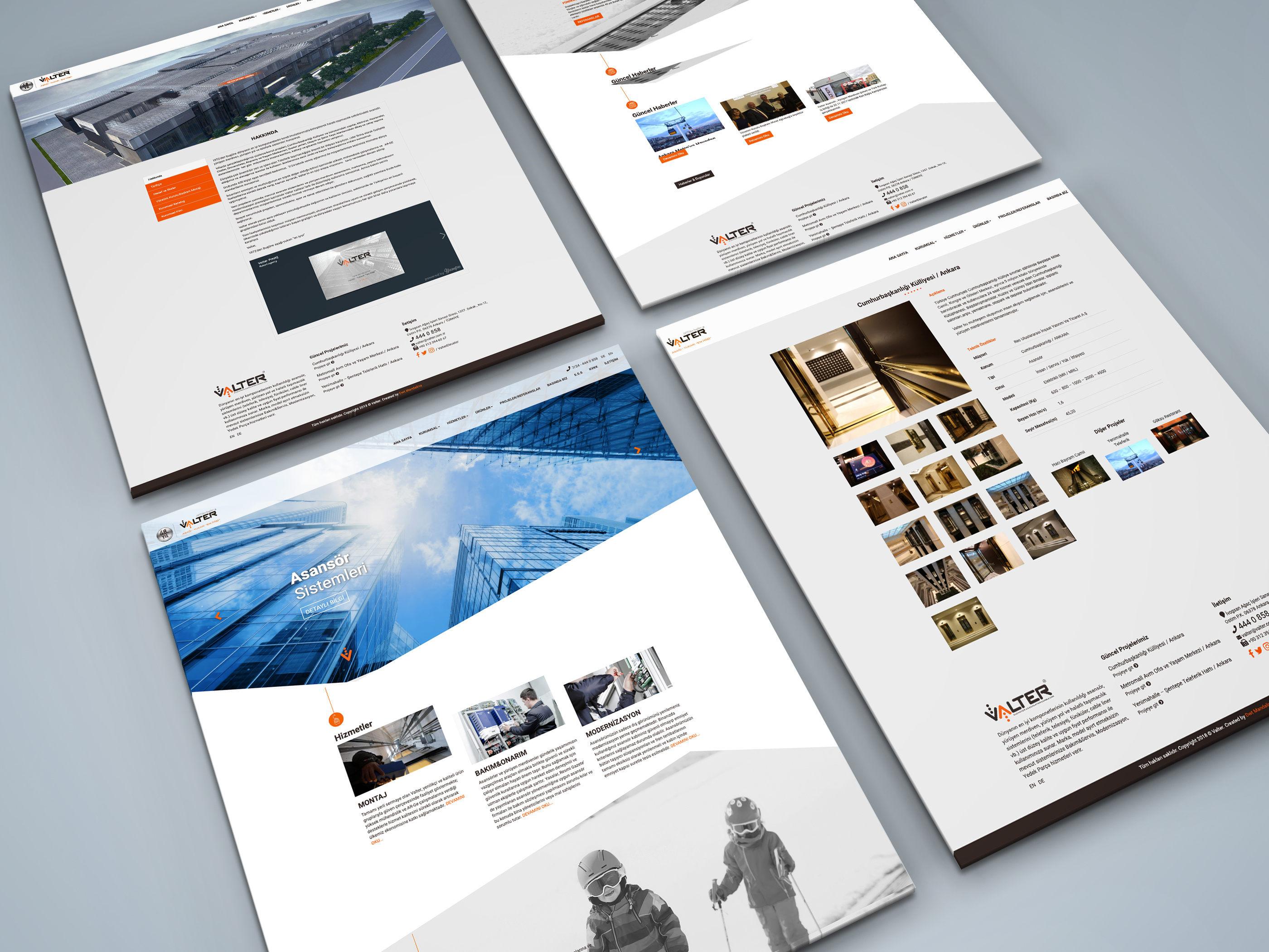 Elevator Website by İlhan Toker on Dribbble
