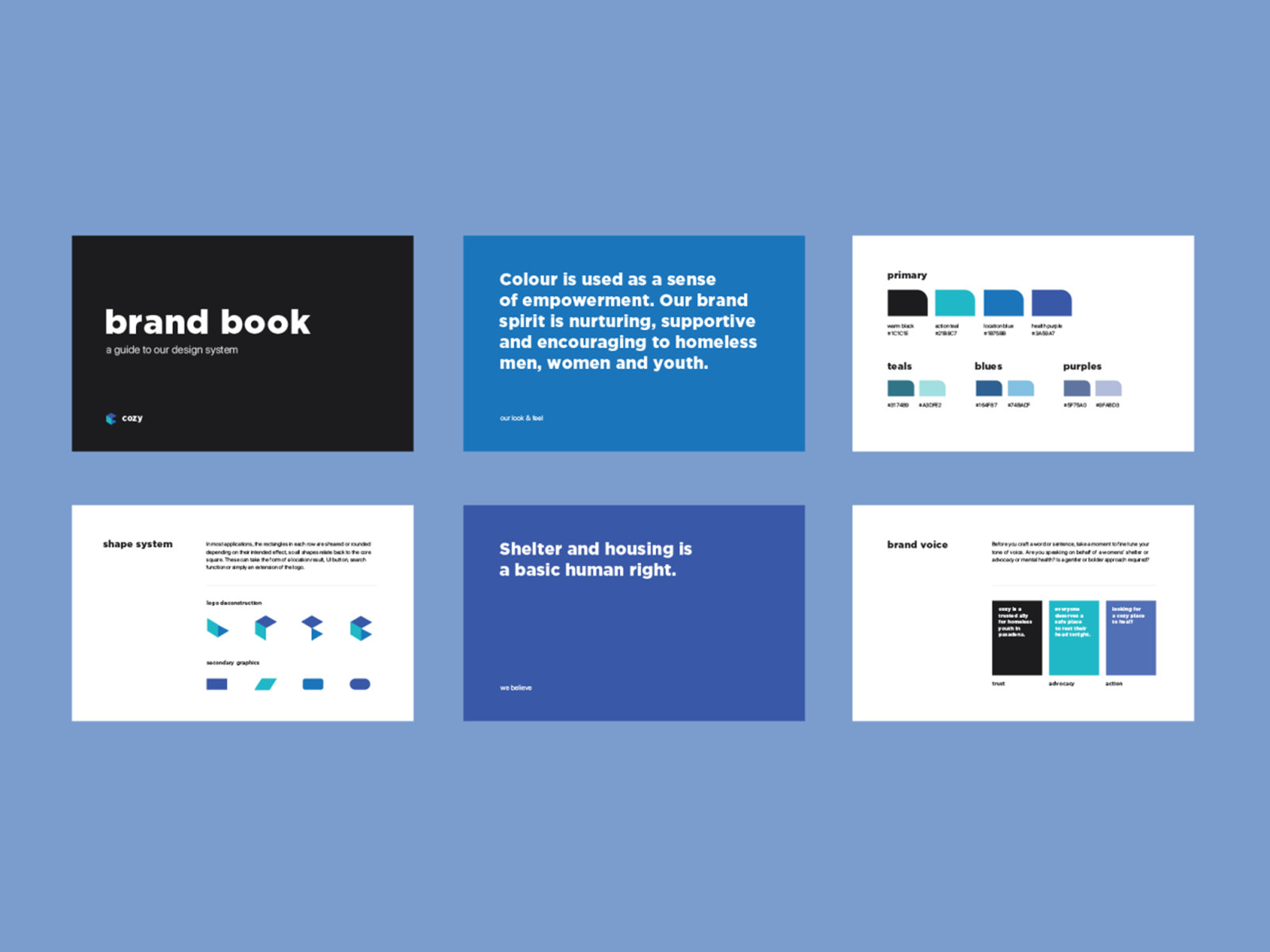 Cozy brand book by Kristyna Gottvald on Dribbble