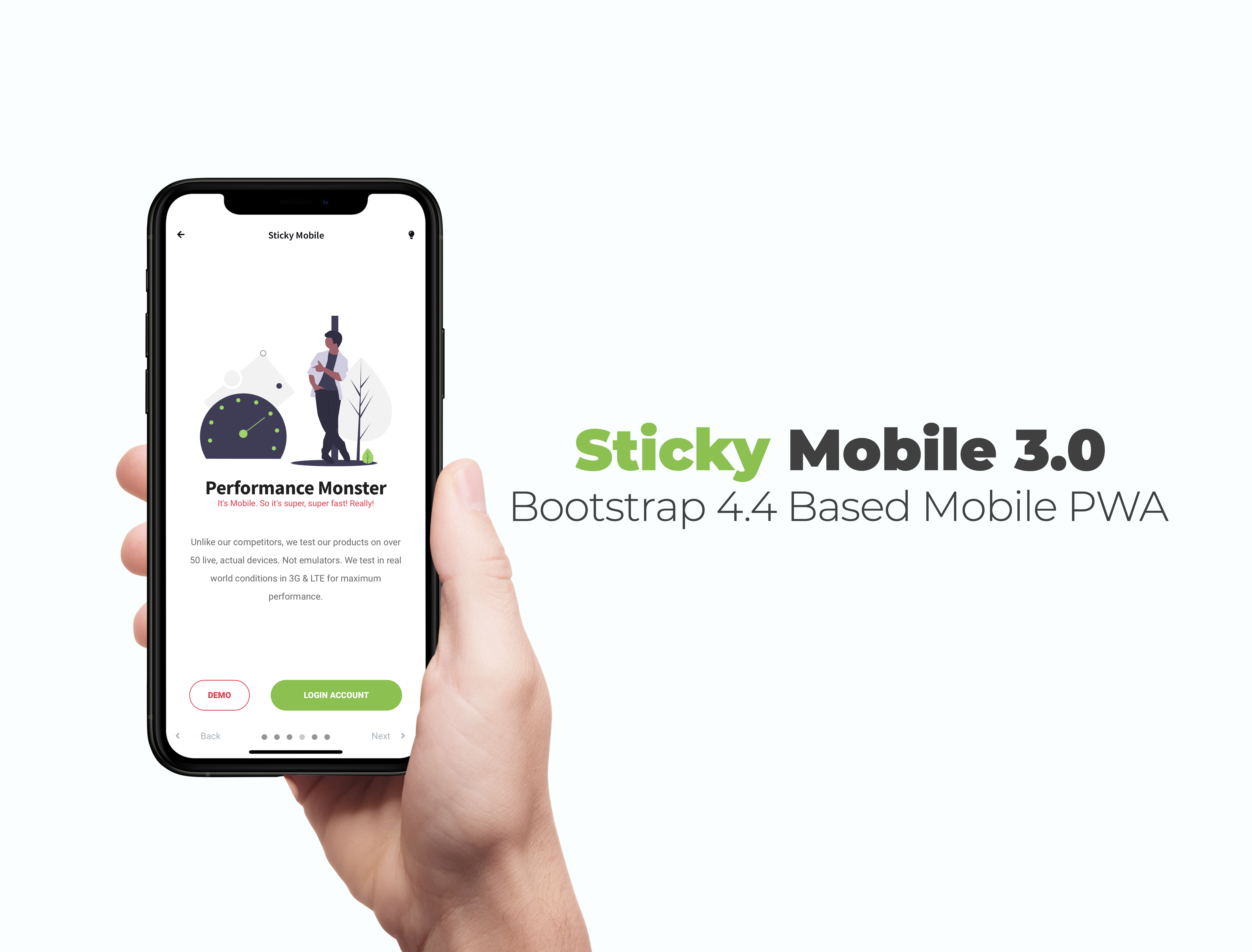 Sticky Mobile 3.0 | Mobile Kit & PWA by Enabled on Dribbble
