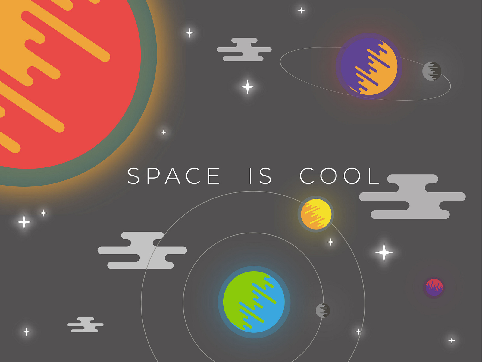 Space Is Cool by Samia Sohail on Dribbble