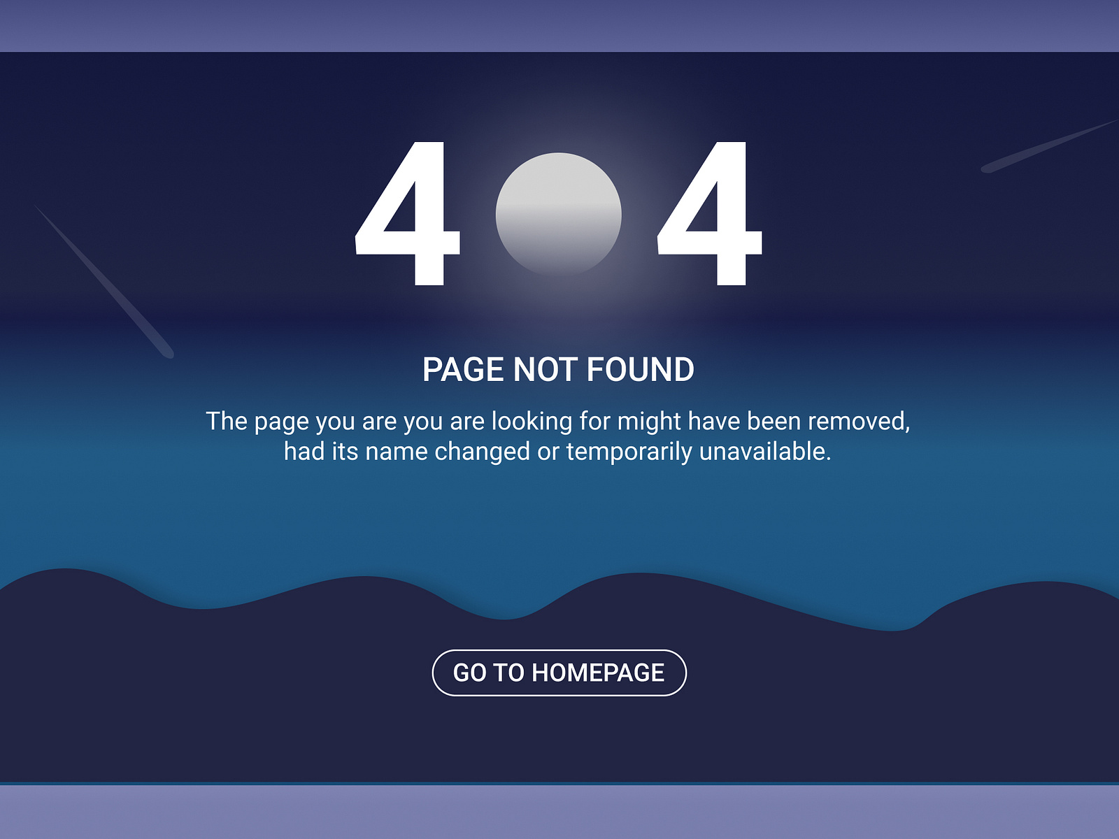 ErrorPage UI by Wisdom Goddy on Dribbble