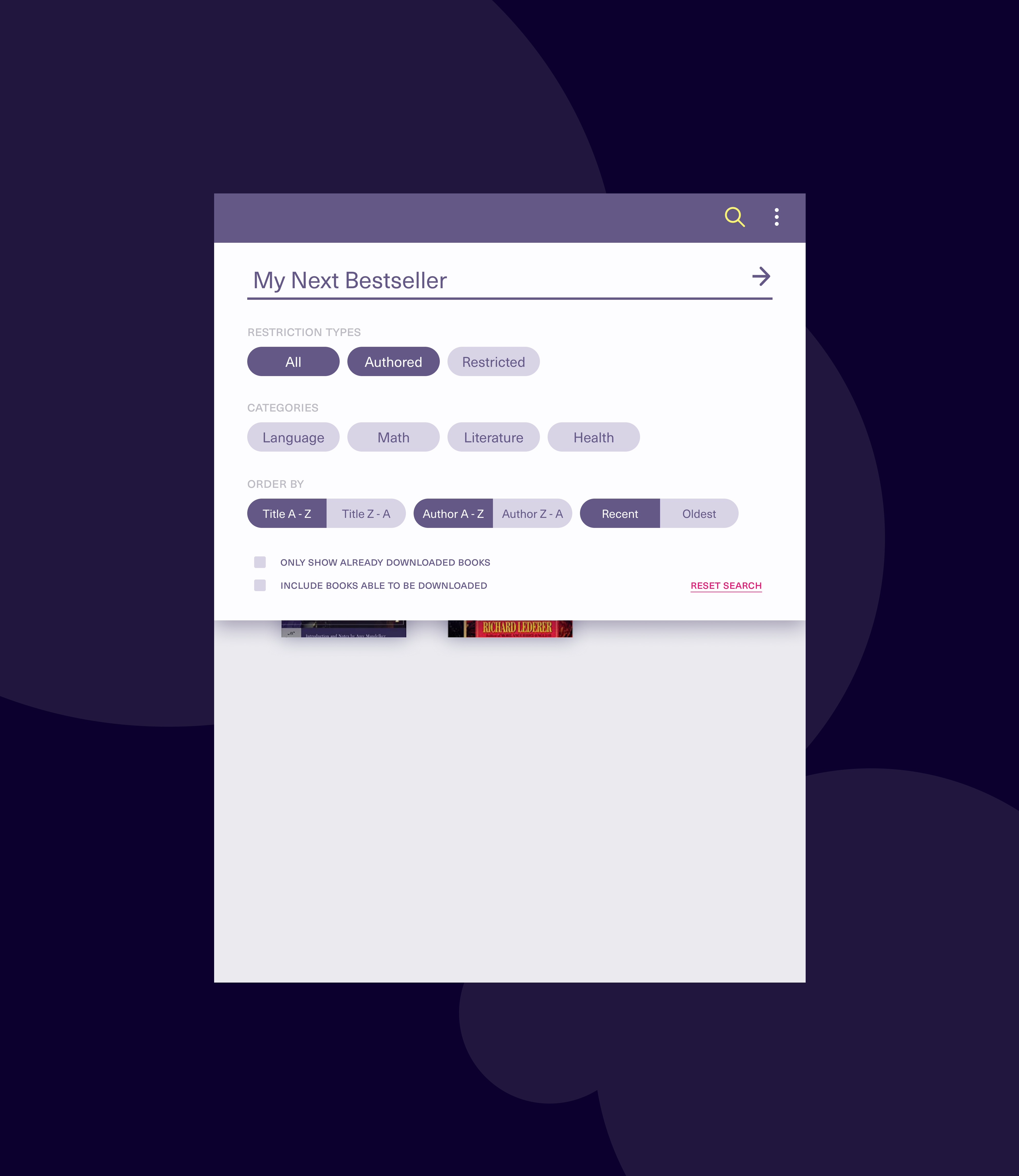 Daily UI 22 Search Hint by Alice on Dribbble