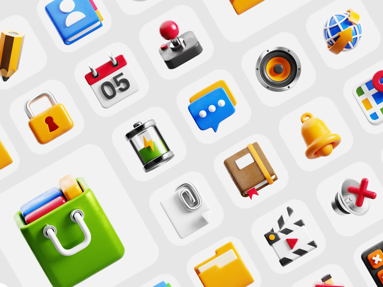 General UI 3D Icons by M Wildan Cahya Syarief on Dribbble