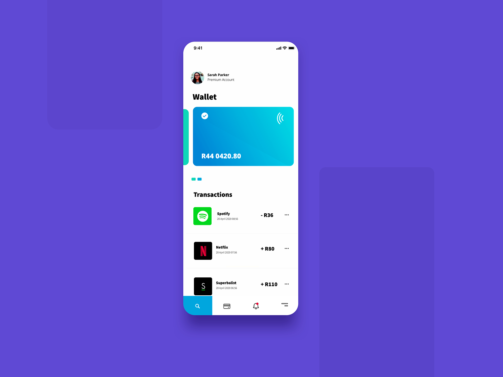 Quick UI Practice by Cheslin Orie on Dribbble