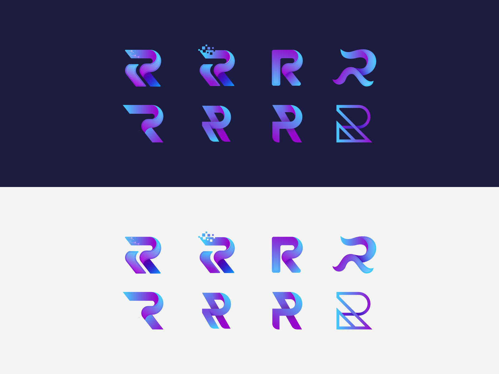 R letter logo Concept by Abdullah Al Sayeed on Dribbble