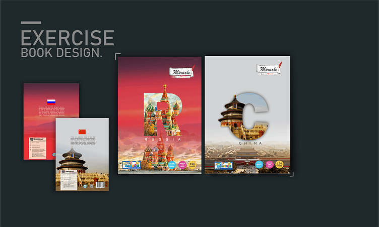 EXERCISE BOOK COVER DESIGN by JKT Design Company on Dribbble
